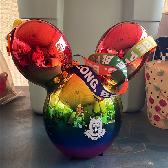 Disney | Other | Disney Rainbow Mickey Popcorn Bucket | Poshmark